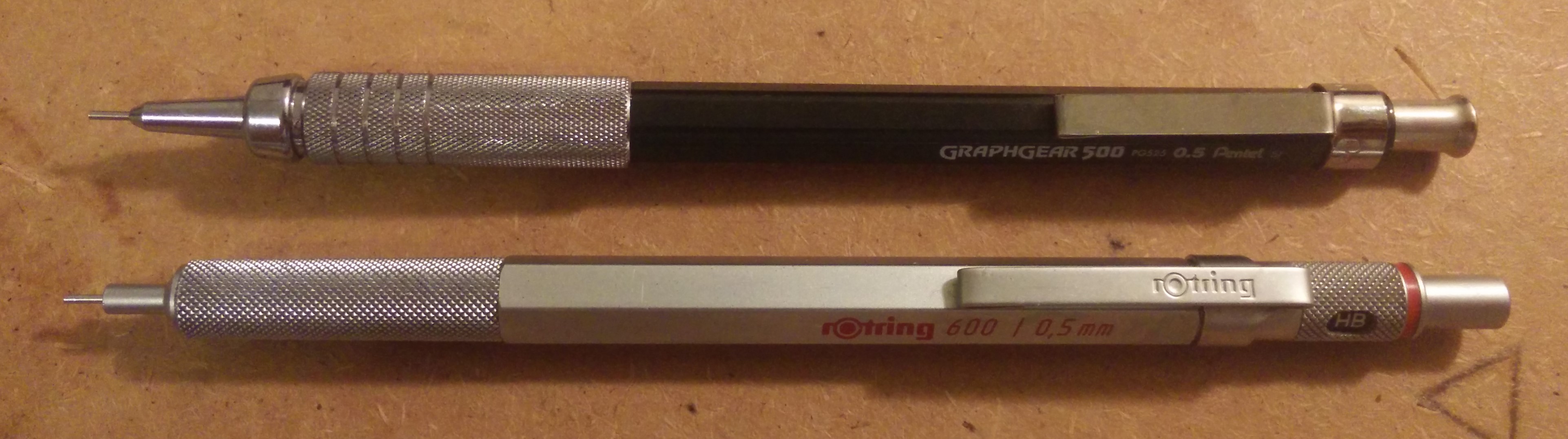Pentel Graphgear 500 0.5 Review – Frozen Pocket