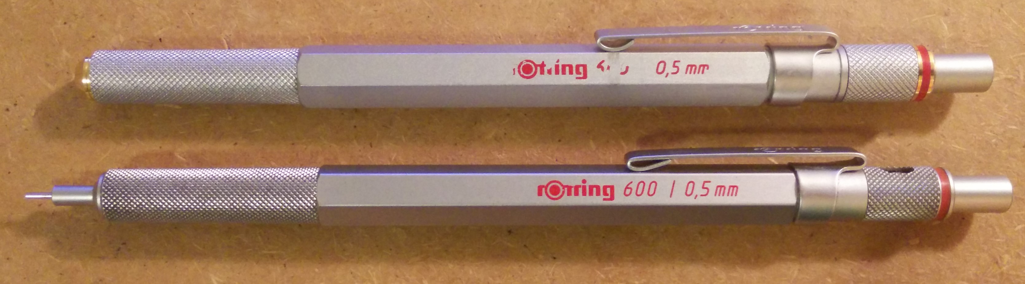 rOtring 600 Gold 0.5mm Review – Frozen Pocket